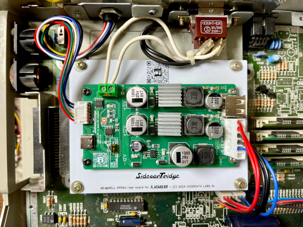 USB-C PD Multi-Rail Power Supply Unit for Atari ST/E and MegaST ...